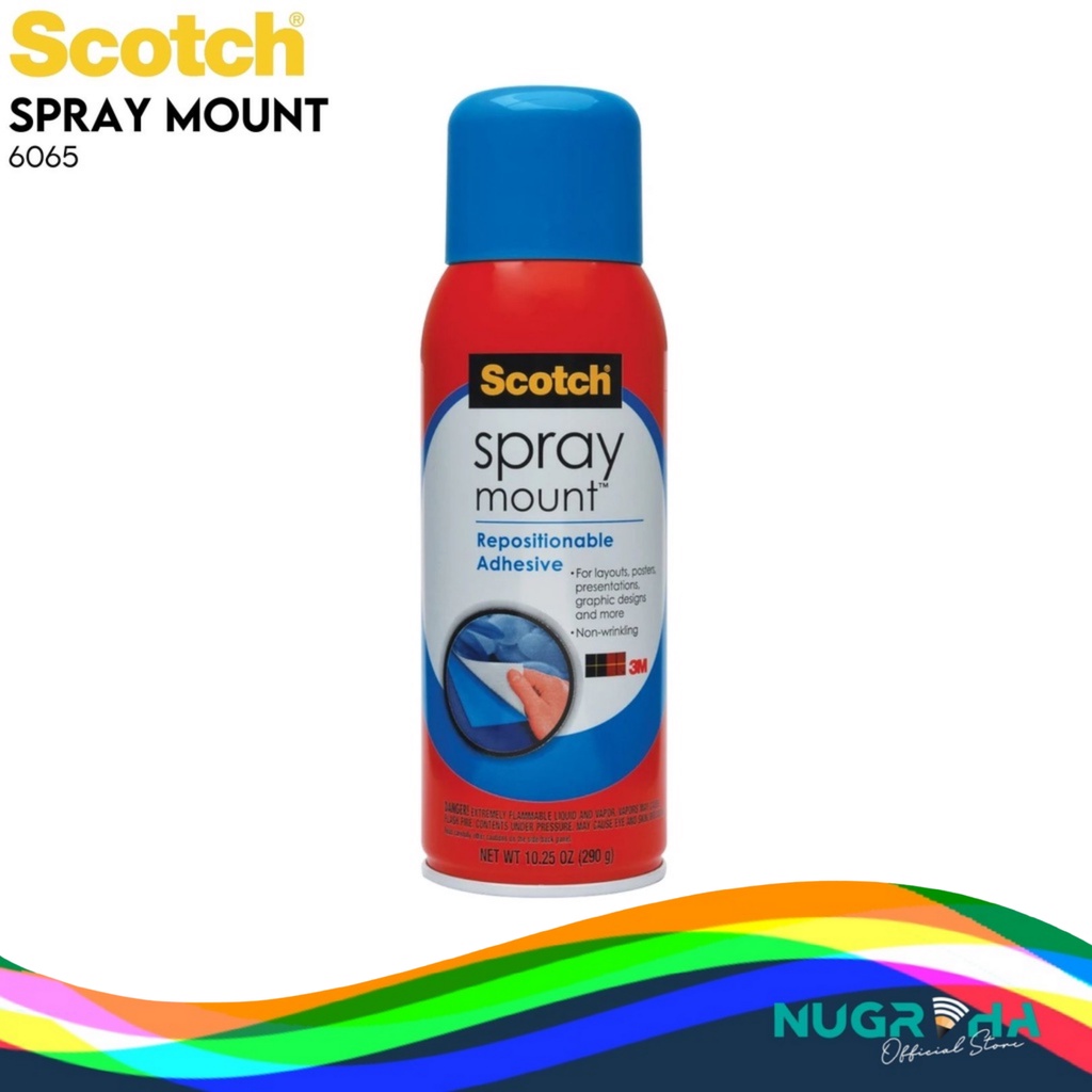 Jual SCOTCH 3M SPRAY MOUNT LEM SEMPROT 6065 M5749 | Shopee Indonesia