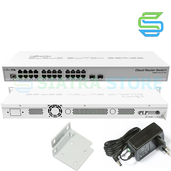 Jual MikroTik CRS 326 24G 2S+ RM CRS326-24G-2S+RM | Shopee Indonesia