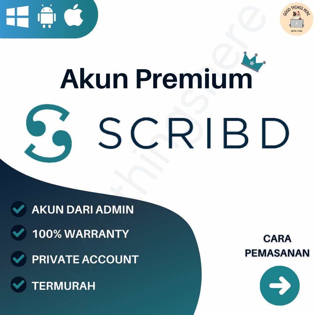Jual AKUN SCRIBD PRIVATE/SOLO | Shopee Indonesia