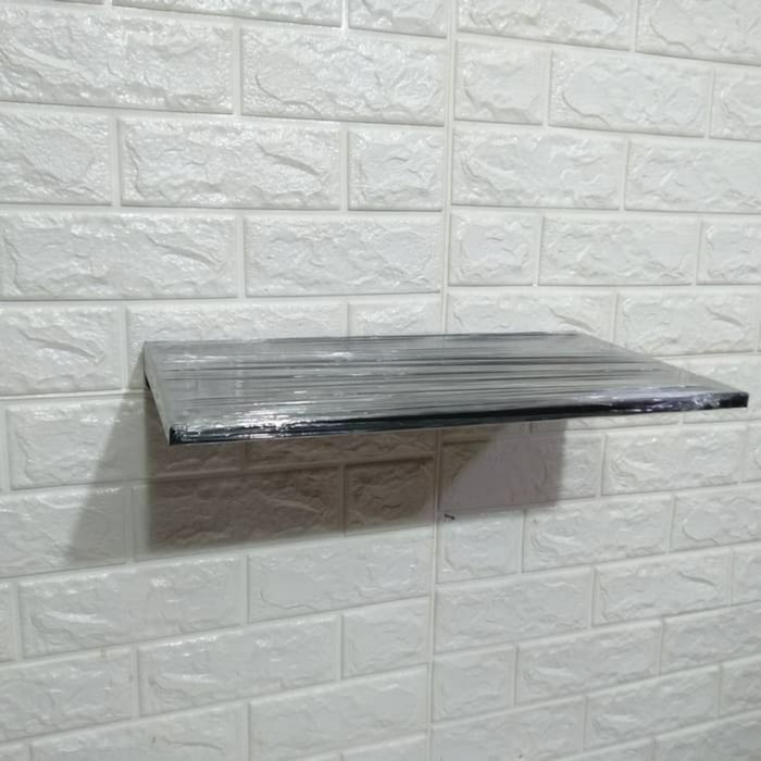 Jual Rak Dvd/Decorder Dinding Besi Full & Baut Dinding L3Ngkap - Putih ...