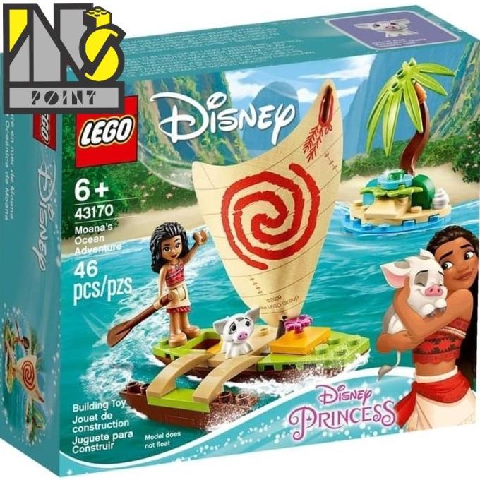 Jual LEGO 43170 - Disney - Moana's Ocean Adventure | Shopee Indonesia