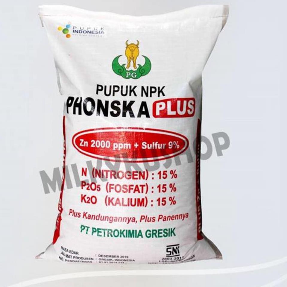 Jual Terbaruϟ PUPUK NPK PHONSKA PLUS 15 15 15 KEMASAN REPACK 1 KG ...