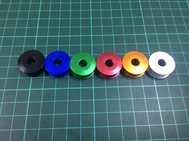 Jual Bobbins / Spool Alumunium Mesin Jahit Jarum 1 High Speed Industri ...