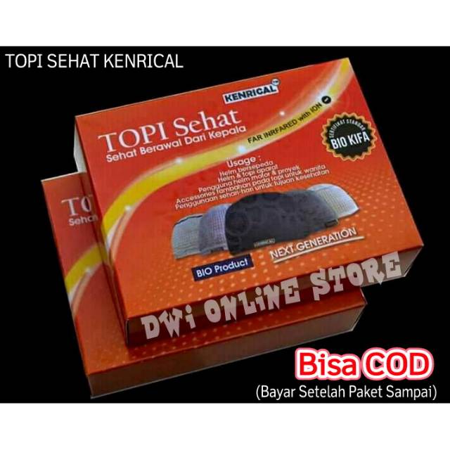 Jual TOPI SEHAT KENRICAL 100% ORIGINAL / TOPI KESEHATAN / PECI ...