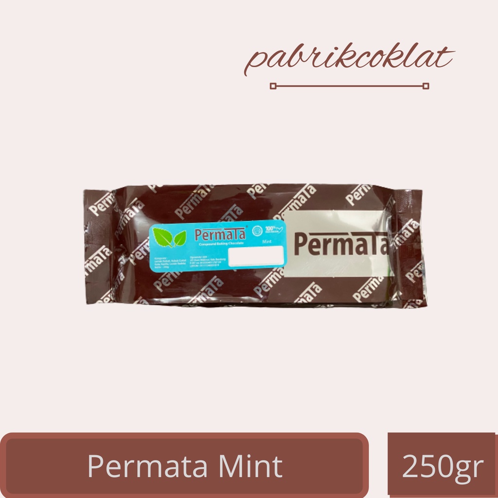 Jual Permata Coklat Blok Warna Biru Rasa Mint 250gr - Blue Compound ...