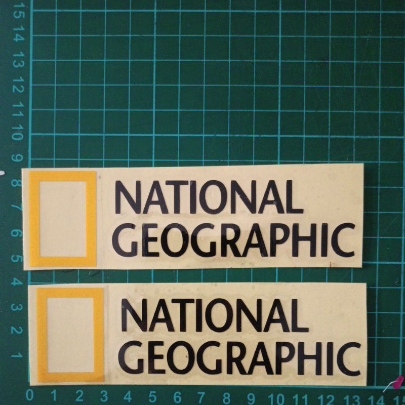 Jual Sticker Cutting National Geographic | Shopee Indonesia