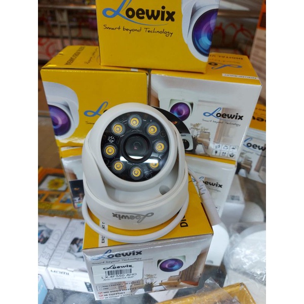 Jual Kamera cctv 5mp indoor loewix LX-4F550 full color | Shopee Indonesia