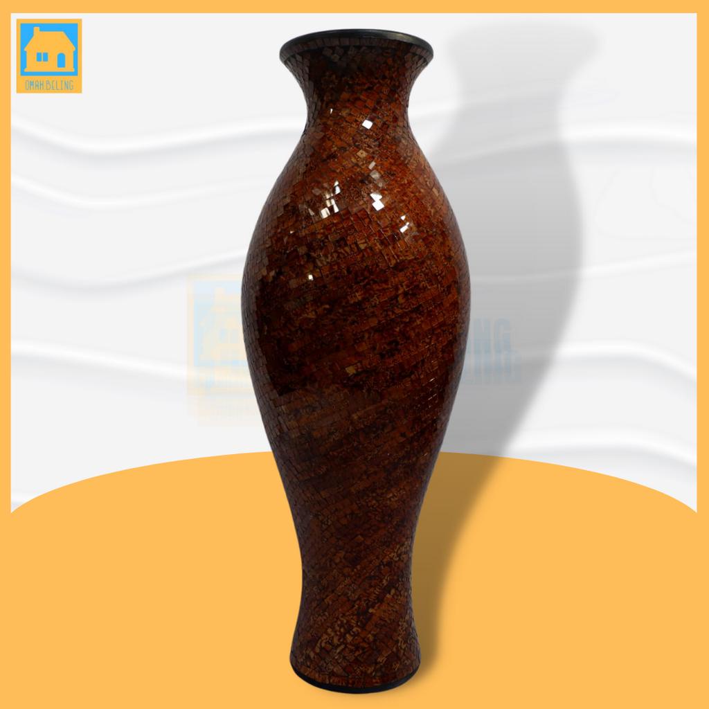 Jual Vas Bunga Guci Keramik Aesthetic | Ukuran 60cm | Vas Gucci Sudut ...