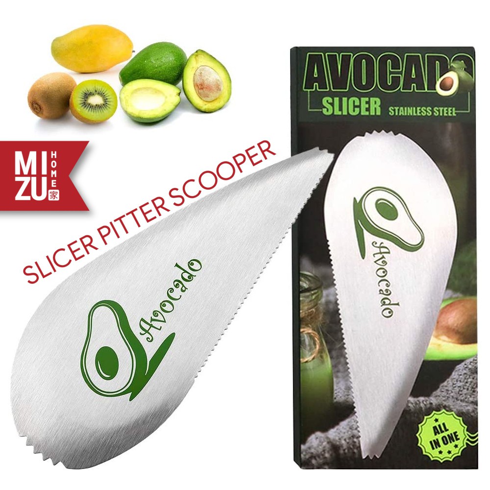 Jual MIZU GUACANATOR Avocado Slicer Seed Pit Remover Scooper Travel ...