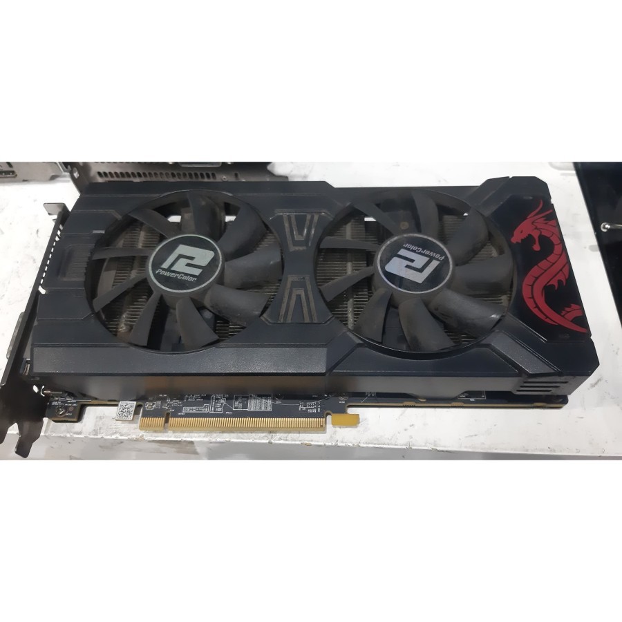 Jual VGA RX570 4GB GDDR5 HDMI FULL SLOT Power Color Red Dragon RX 570 ...