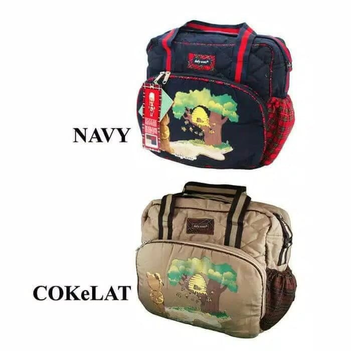Jual Tas Bayi Besar BABY SCOTS Print - Diaper Bag Sablon ISBDB010 - TAS ...