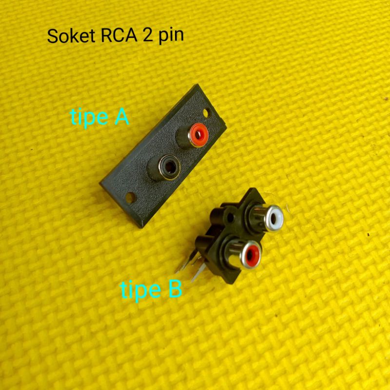 Jual soket RCA 2 pin | Shopee Indonesia