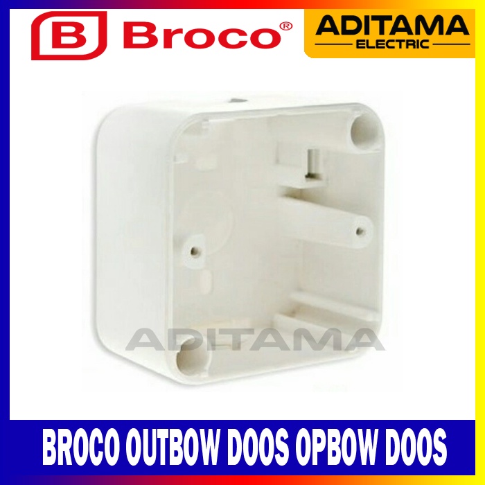 Jual BROCO OUTBOW DUS DOOS SAKLAR STOP KONTAK/ OPBOW DOOS BROCO GRACIO ...