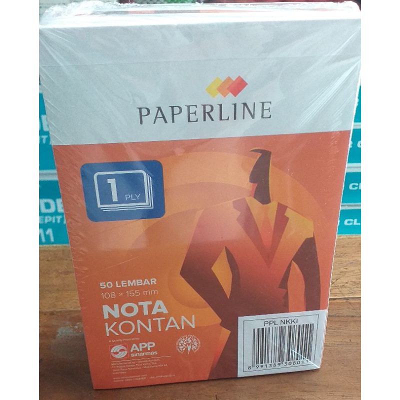 Jual Nota Kontan paperline 1ply (harga perpack) | Shopee Indonesia