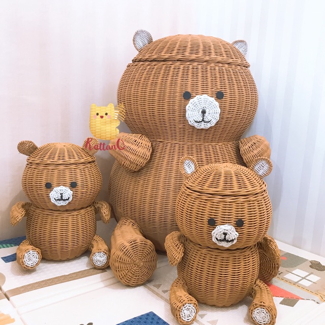 Jual Rattan teddy bear giant | Shopee Indonesia