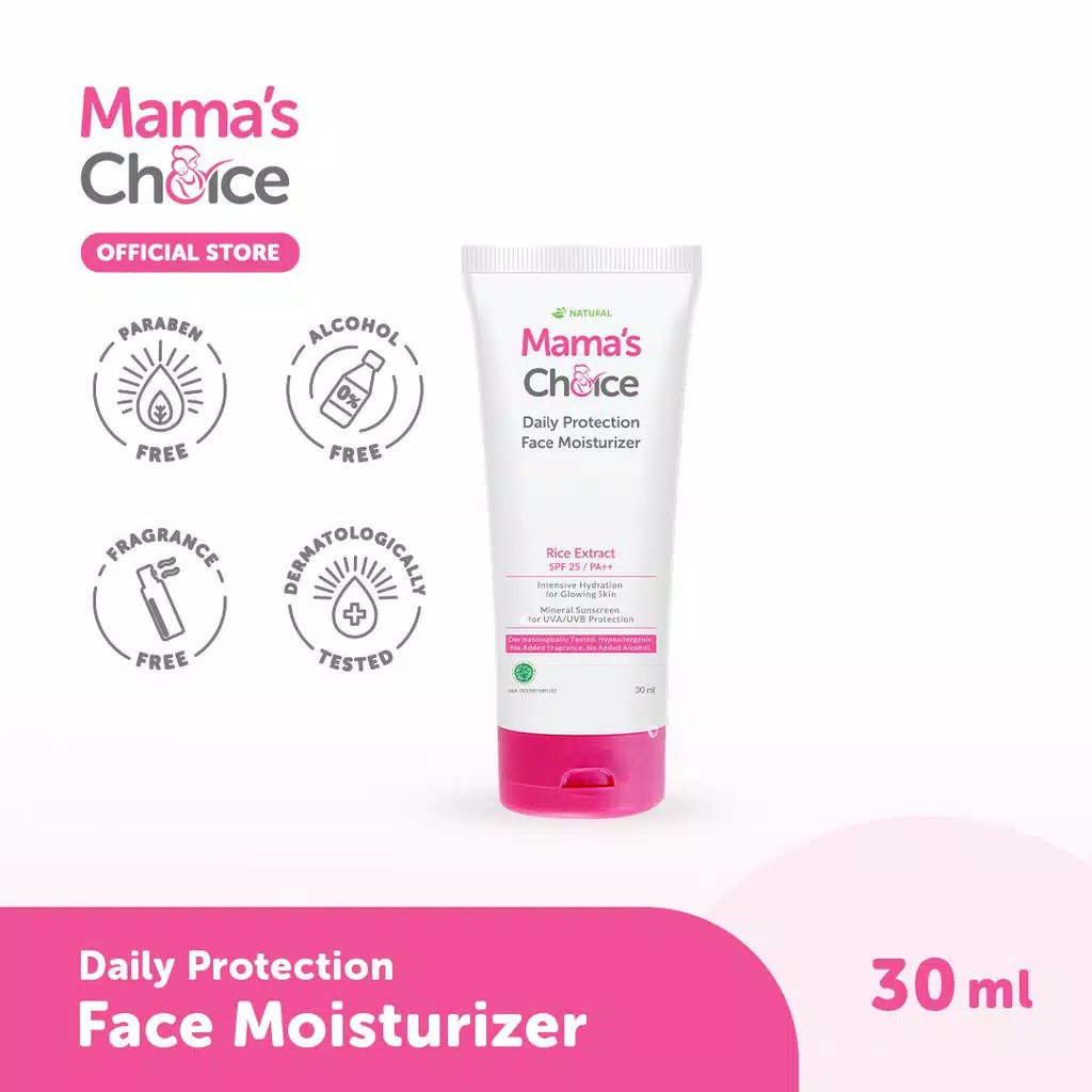 Jual Mama's Choice Daily Protection Face Moisturizer 30 ml | Shopee ...