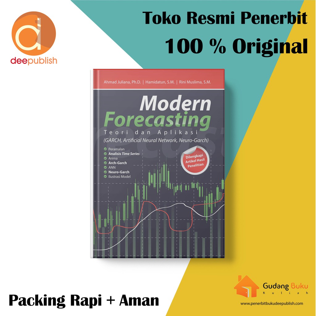 Jual Deepublish Buku Modern Forecasting Garch, Artificial Neural ...