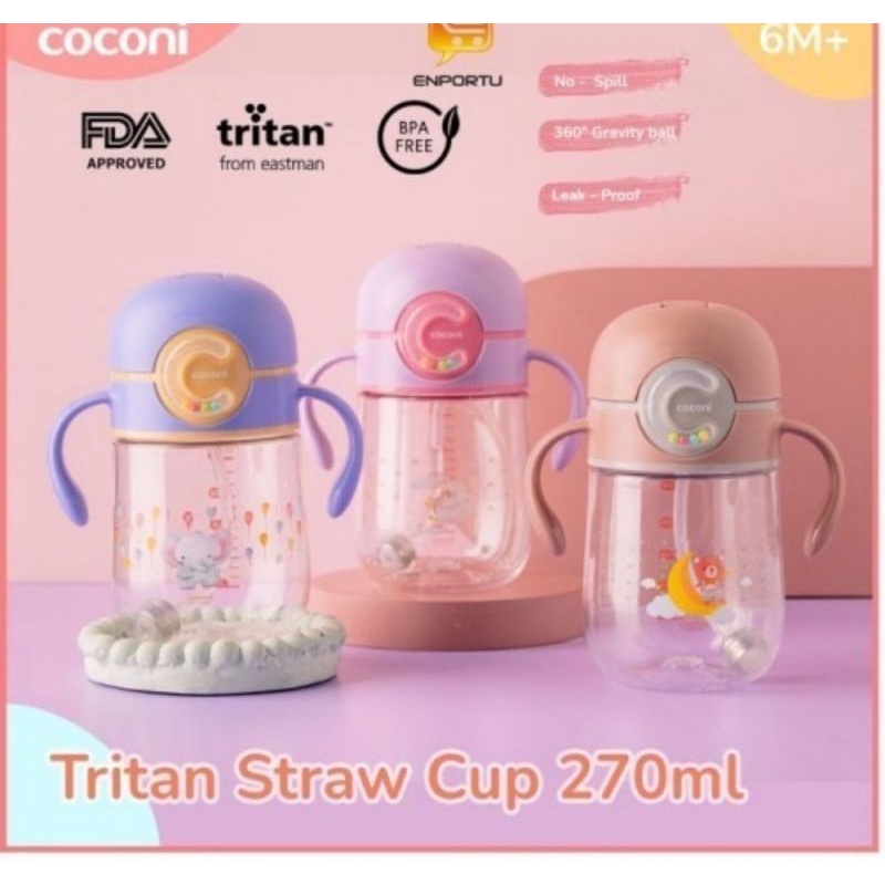 Jual Coconi Tritan Bottle 270ml / Botol Minum Bayi | Shopee Indonesia