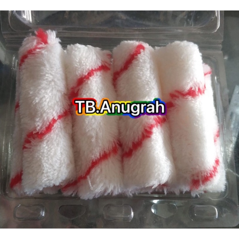 Jual isi roll cat kecil BULU KUAS ROL KAPAL 4" REFILL 4 INCH 4 IN ISI ...