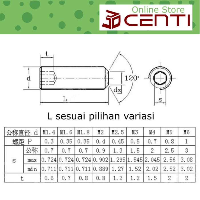 Jual Baut Tanam L M2 M2.5 M3 M4 M5 M6 M8 Mur nanas Insert Nut Stainless ...