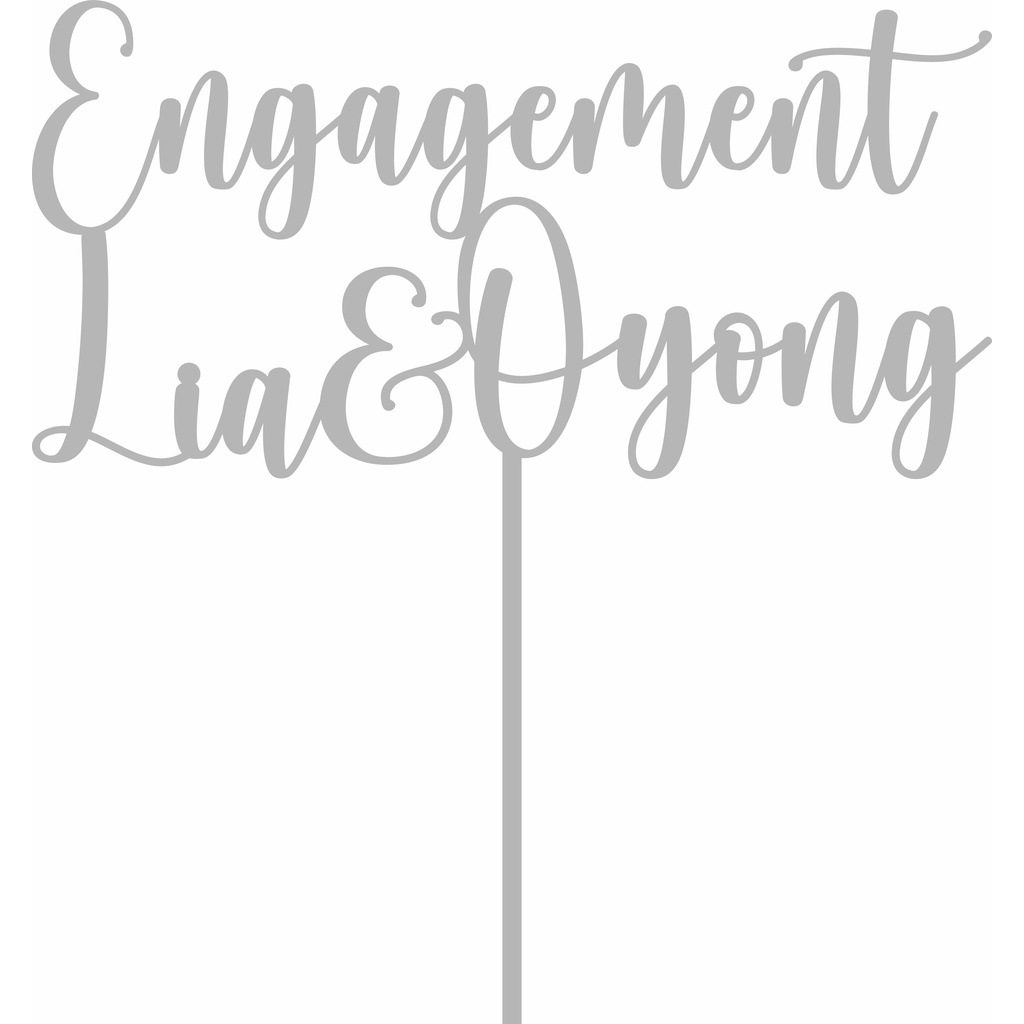 Jual Order Cake Topper Custom by jamjamyeon | Shopee Indonesia