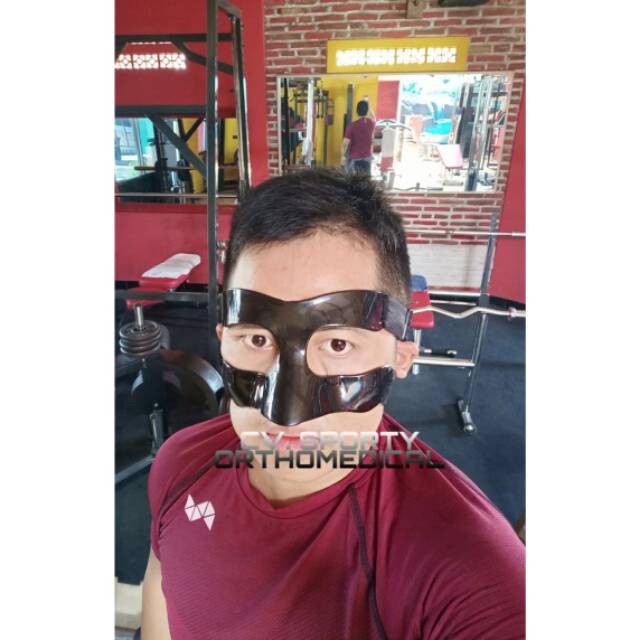 Jual Face Guard / topeng pelindung hidung / topeng olahrga / topeng ...