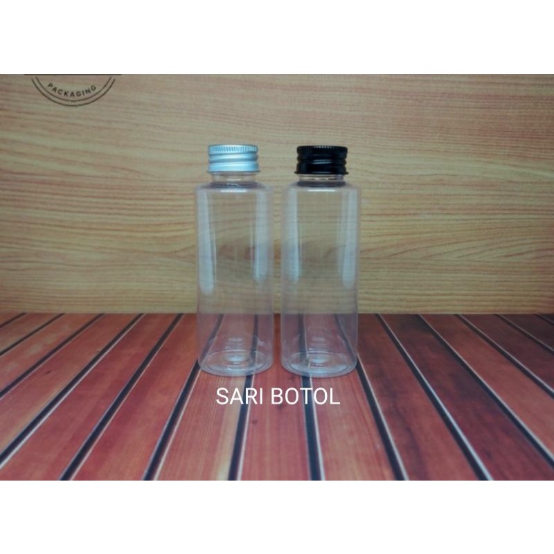 Jual BOTOL 100ML RF NATURAL TUTUP ULIR ALMUNIUM SILVER | Shopee Indonesia