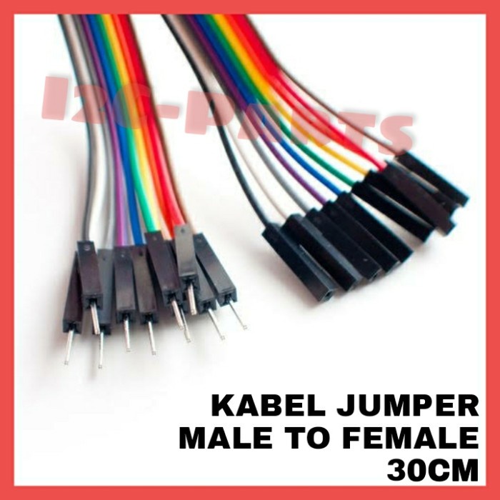 Jual Kabel Jumper Dupont Male to Female 30cm Breadboard Cable Arduino ...