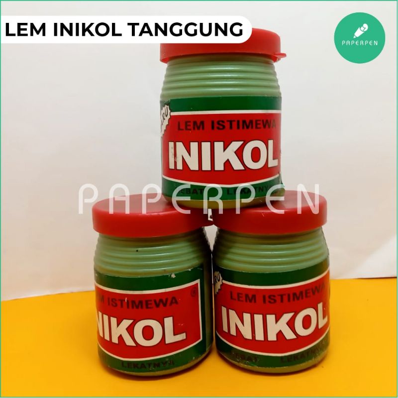 Jual Lem Kertas Inikol Tanggung/Lem Kertas Kental | Shopee Indonesia