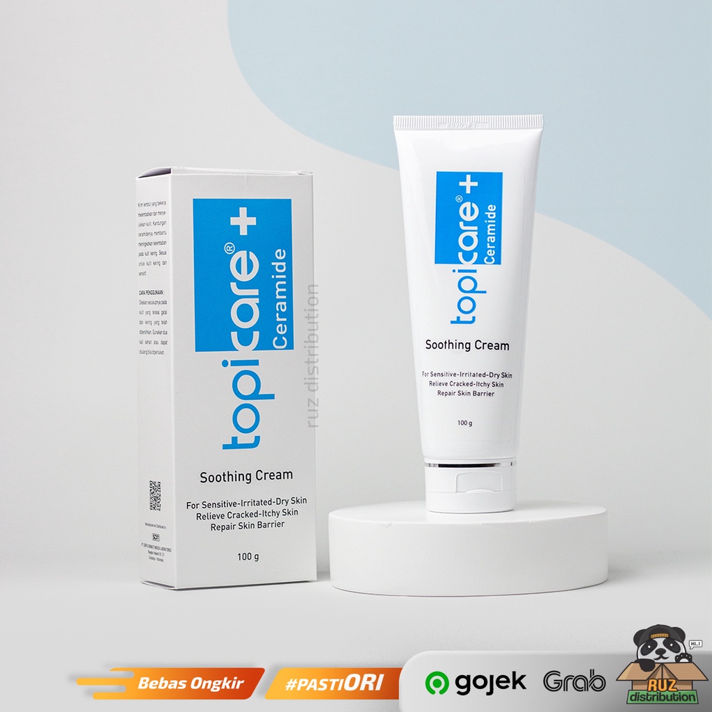 Jual Topicare Plus Ceramide Soothing Cream 100gr | Shopee Indonesia