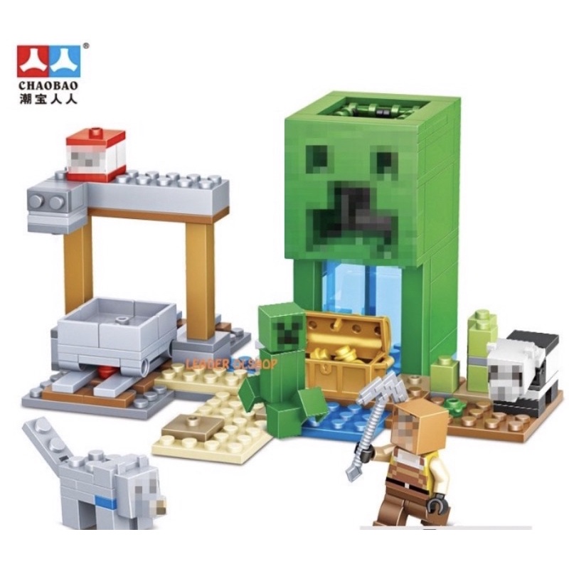 Jual mainan brick myword minecraft creepy mine / Brick myword creepy ...