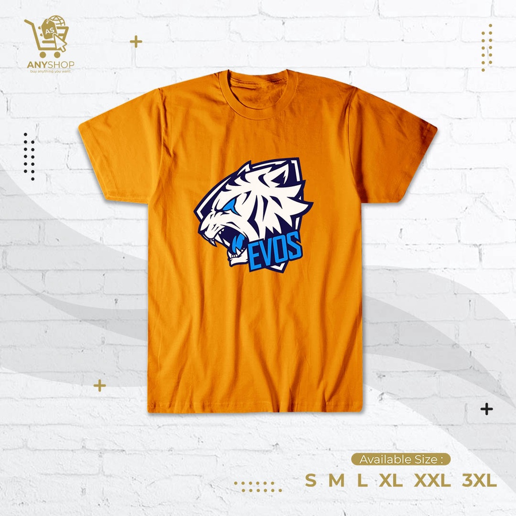 Jual Kaos Baju EVOS Esports Gaming Squad Kaos Game Gaming | Shopee ...