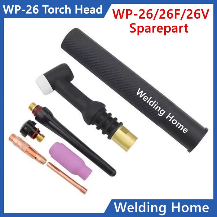 Jual WP26 WP26F WP26V Torch Head Collet Body Keramik Ceramic Tig Argon ...