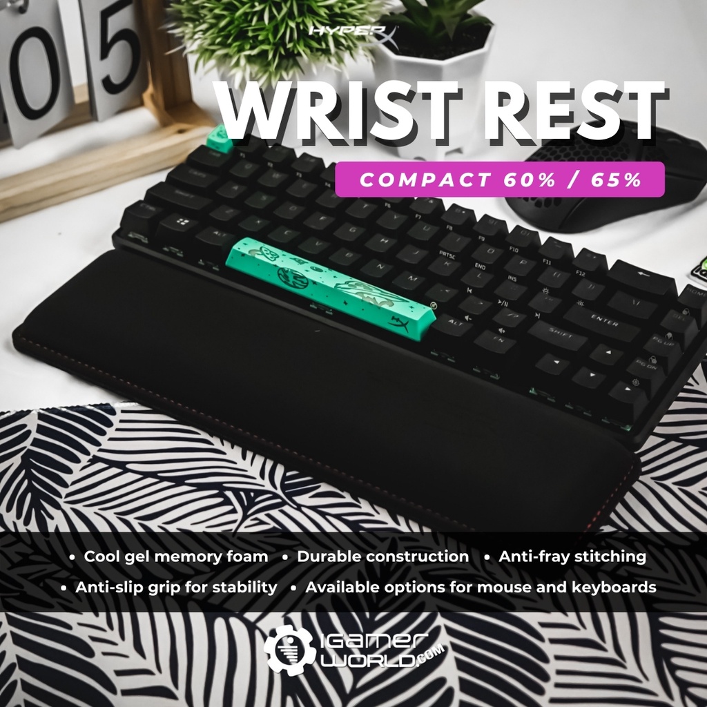 Jual HyperX WristRest / Wrist Rest for Gaming Keyboard | Shopee Indonesia