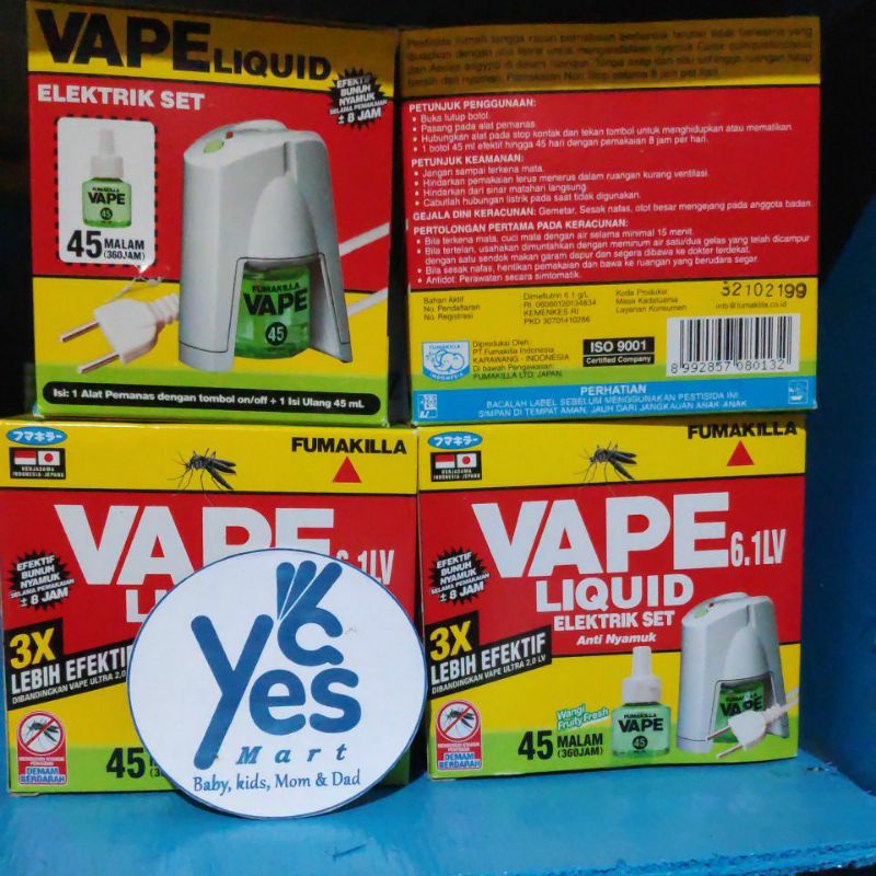 Jual COD Vape Liquid ( Alat + Refill Isi Ulang ) 45 malam 360 Jam ...