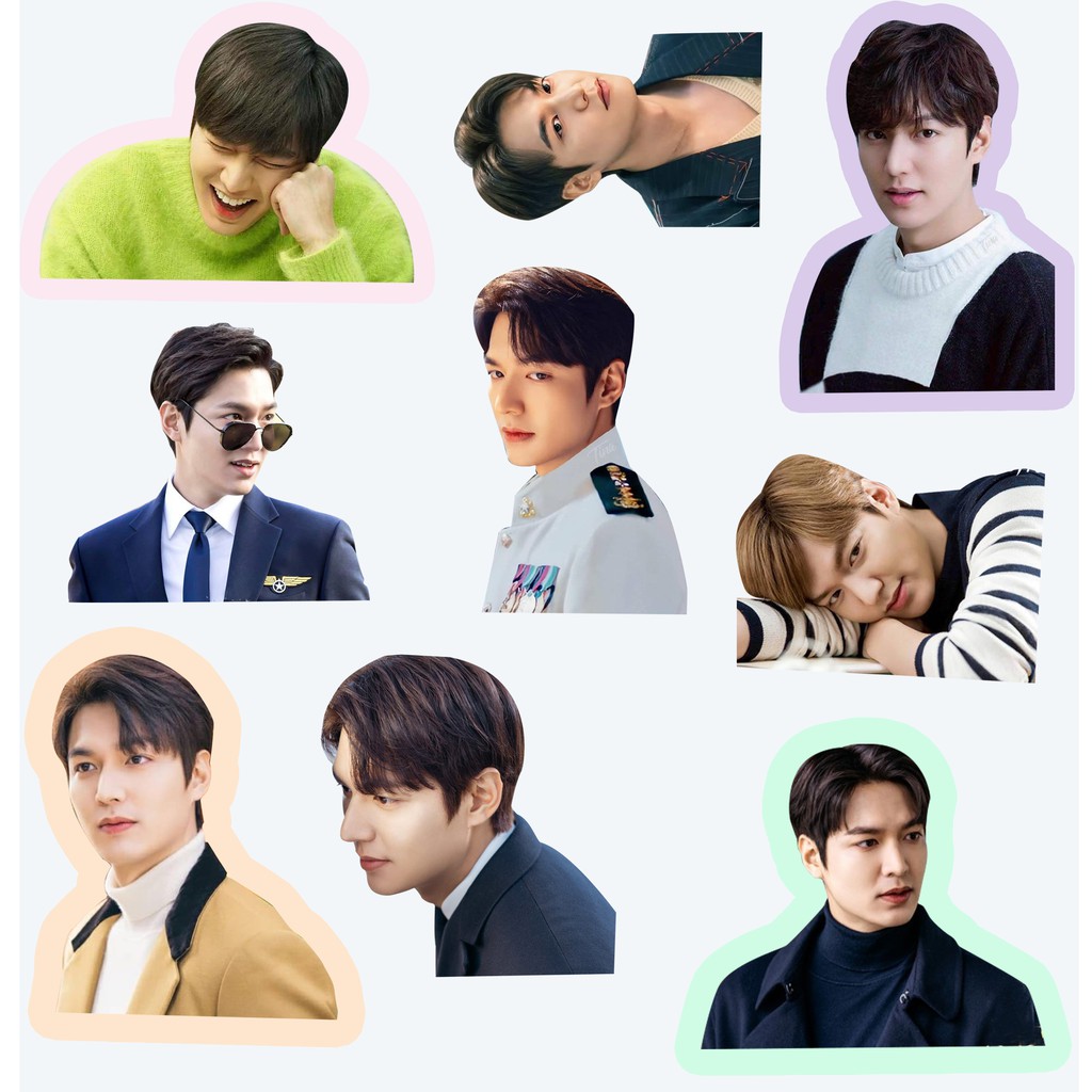 Jual Stiker Vinyl Lee Min Ho Sticker Pack Kpop Kdrama Oppa BISA CUSTOM ...