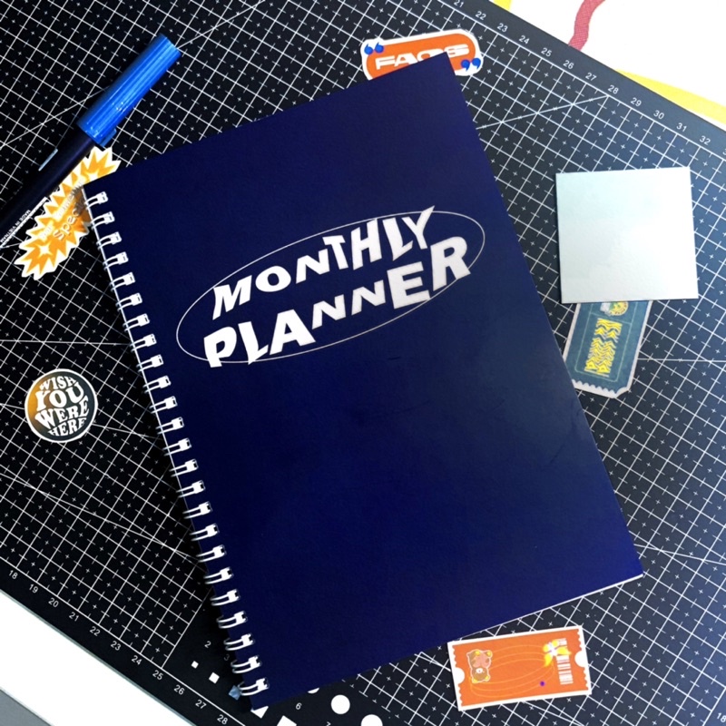 Jual PINAY | Monthly Planner Notebook A5 isi 50 Journal Aesthetic Murah ...