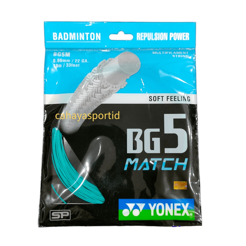 Jual Yonex BG 5 Match Senar Badminton (Badminton String) | Shopee Indonesia