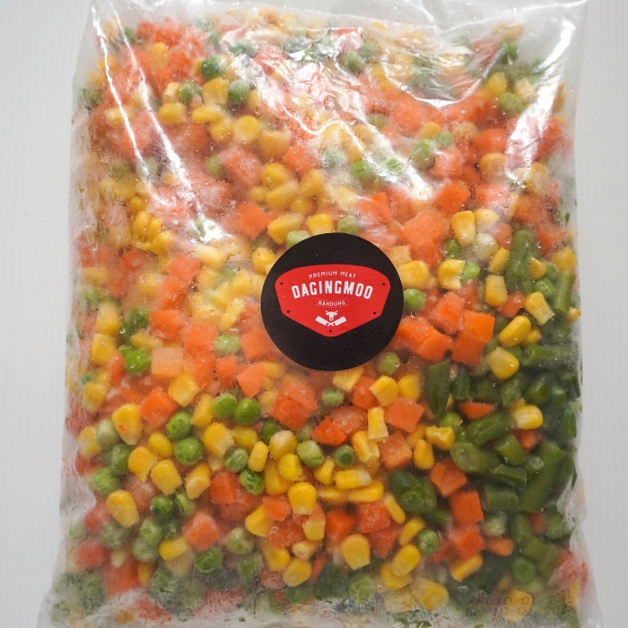 Jual Mix Vegetable Premium / Sayuran Beku / Frozen Mix Vegetable 500gr ...