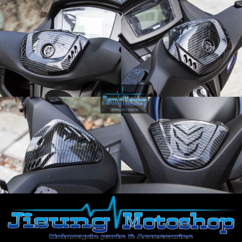 Jual Cover Tutup Stang All New Nmax 2020 Carbon NEMO | Shopee Indonesia
