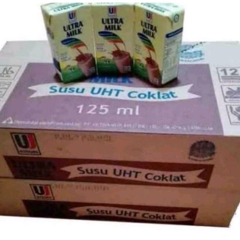 Jual Susu Ultra Milk 125ml (1dus / karton) | Shopee Indonesia