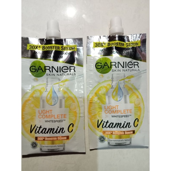 Jual Garnier Booster Serum sachet/sakura | Shopee Indonesia