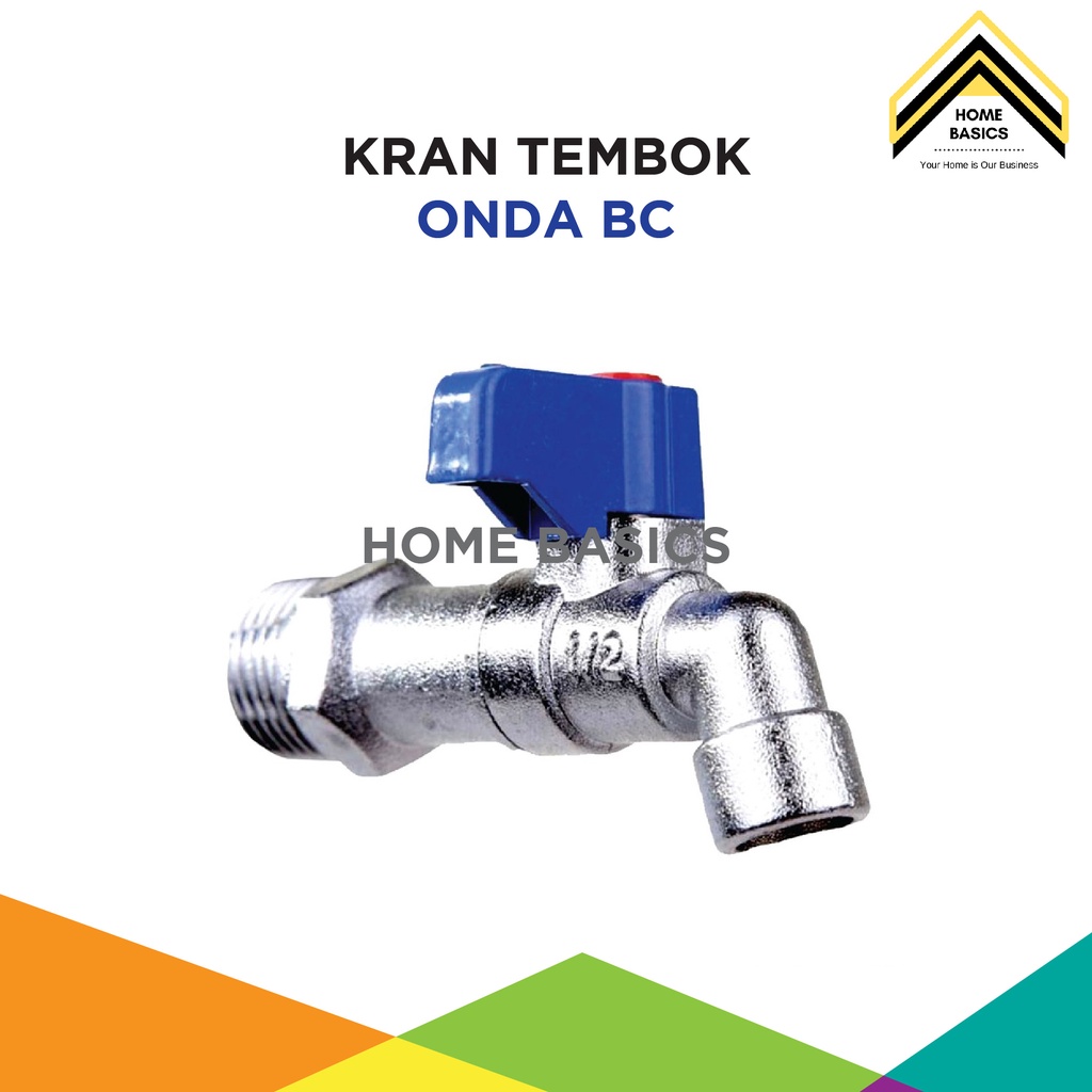Jual Kran Tembok Onda BC 1/2" / Kran Taman / Keran Dinding | Shopee ...