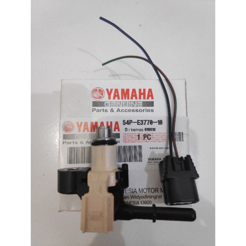 Jual Injektor Yamaha MIO J MIO M3 SOUL GT X-Ride Fino Fi Xeon 4 lubang plus soket. 54P-E3770-10 ...