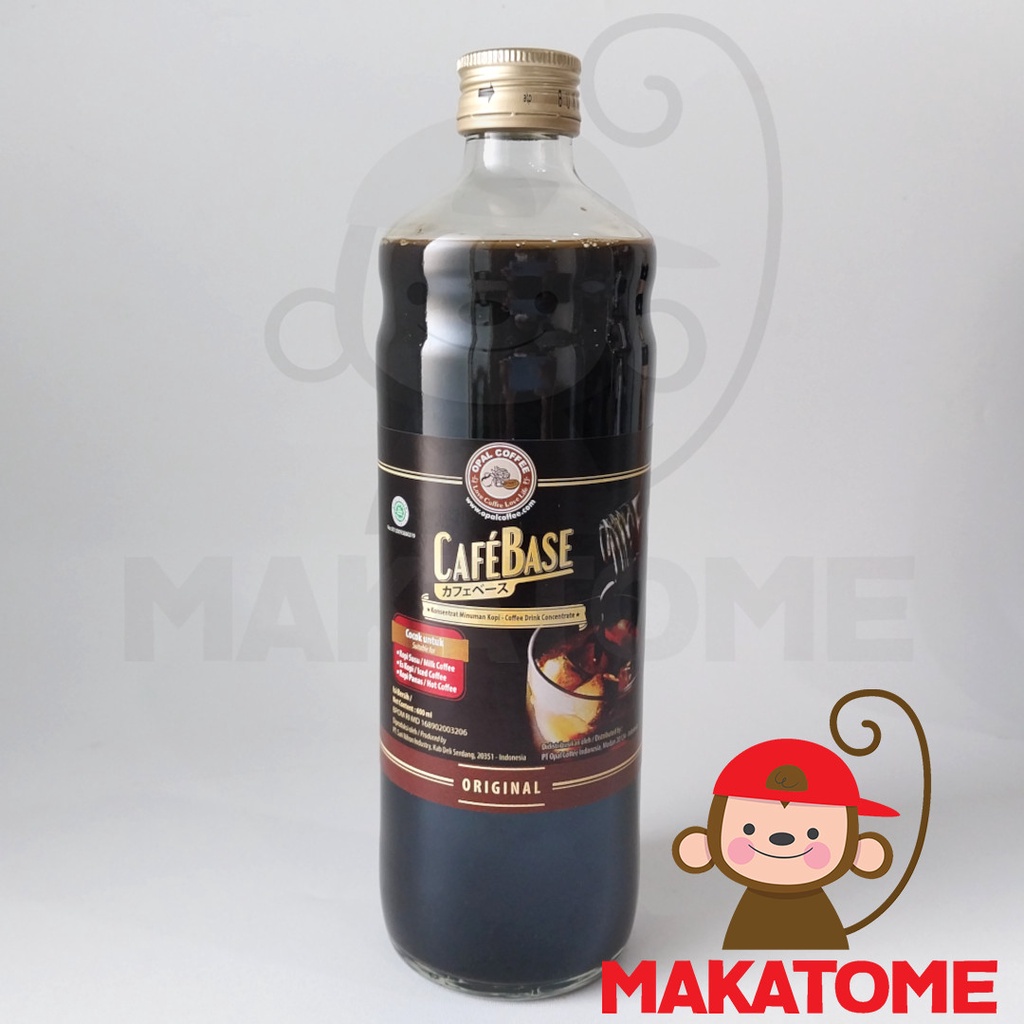 Jual Opal Coffee cafe Base Original 600ml Cafebase kopi konsentrat 600 ...