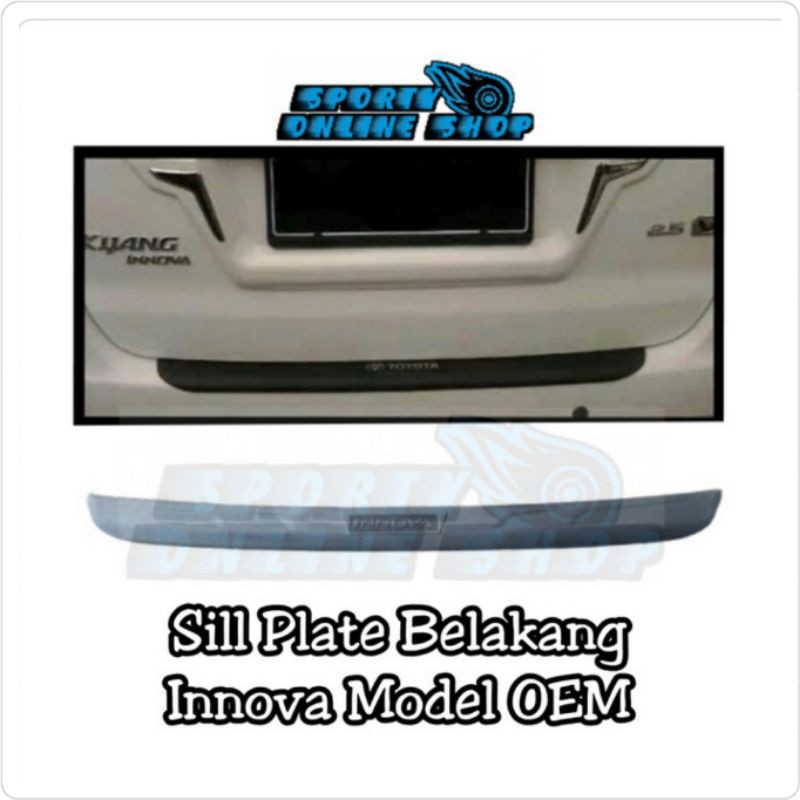 Jual Sill Plate Belakang Innova Plastik | Shopee Indonesia