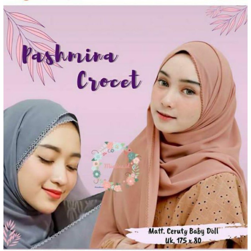 Jual fasmina ceruty babydoll/fasmina crochet | Shopee Indonesia