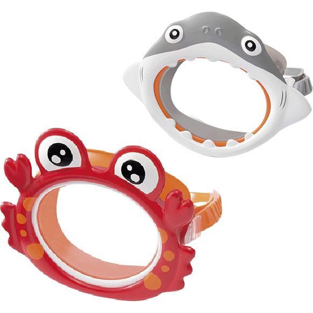 Jual INTEX Kaca Mata Selam Latex Polycarbonate Lens Anak Fun Masks ...