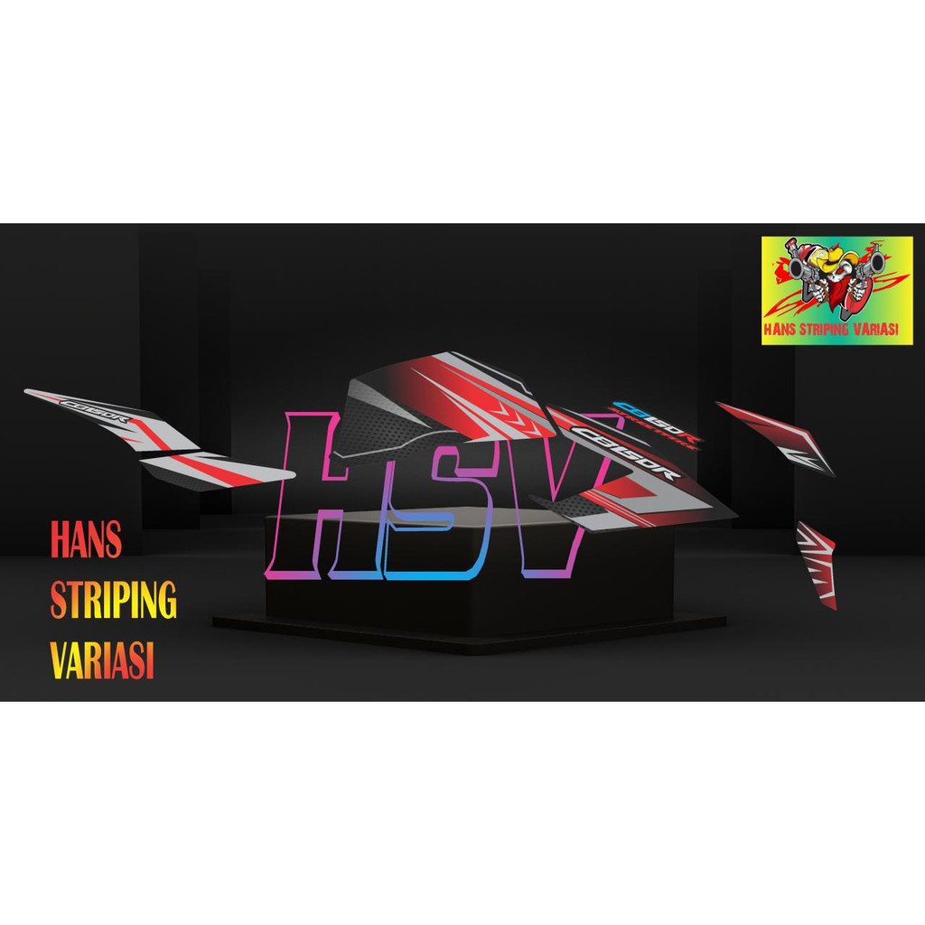 Jual striping stiker decal cb150r new lastol | Shopee Indonesia