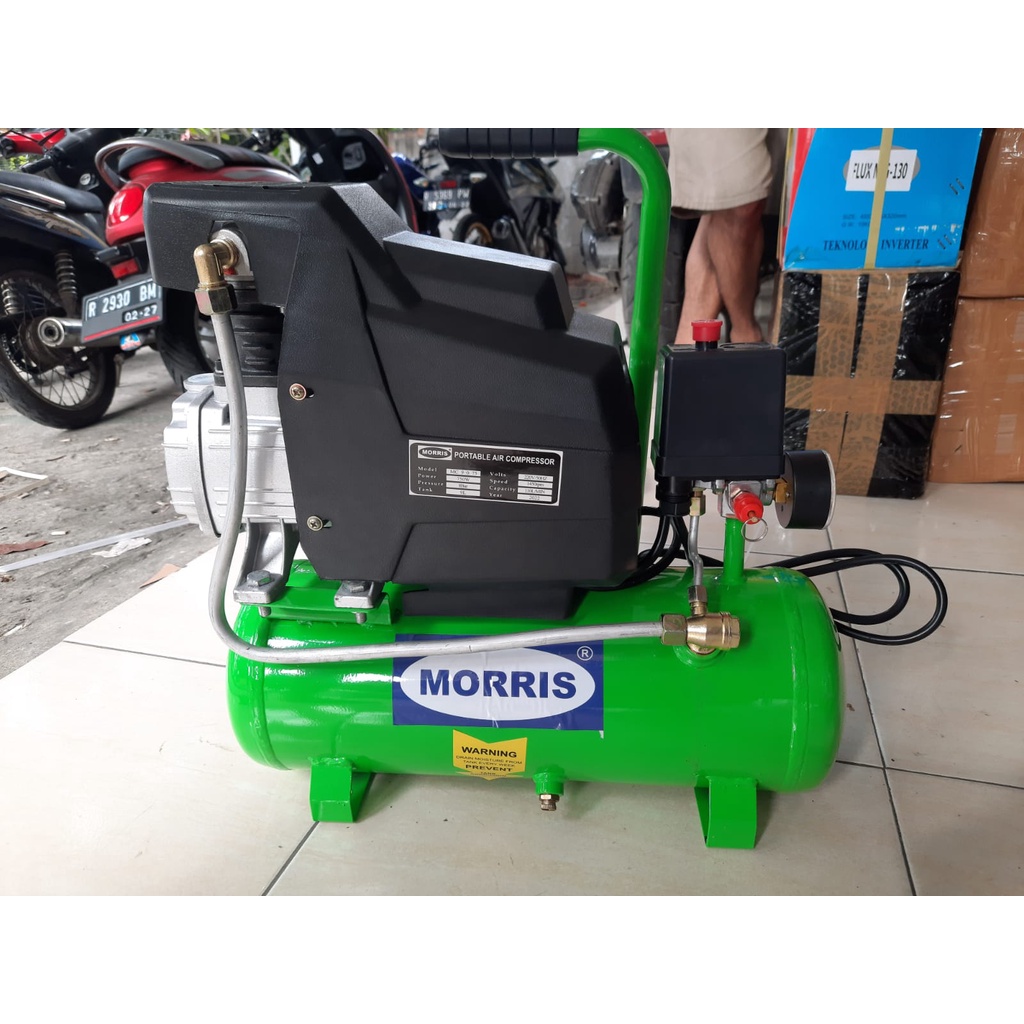 Jual Kompresor Morris 1 hp Air Compressor Morris 1hp 24 liter 750watt ...